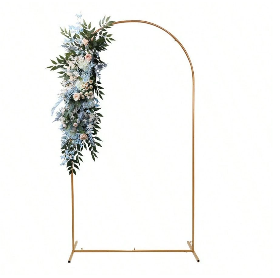 Metal Balloon Arch Frame - Gold - RENTAL — Bow & Ribbon