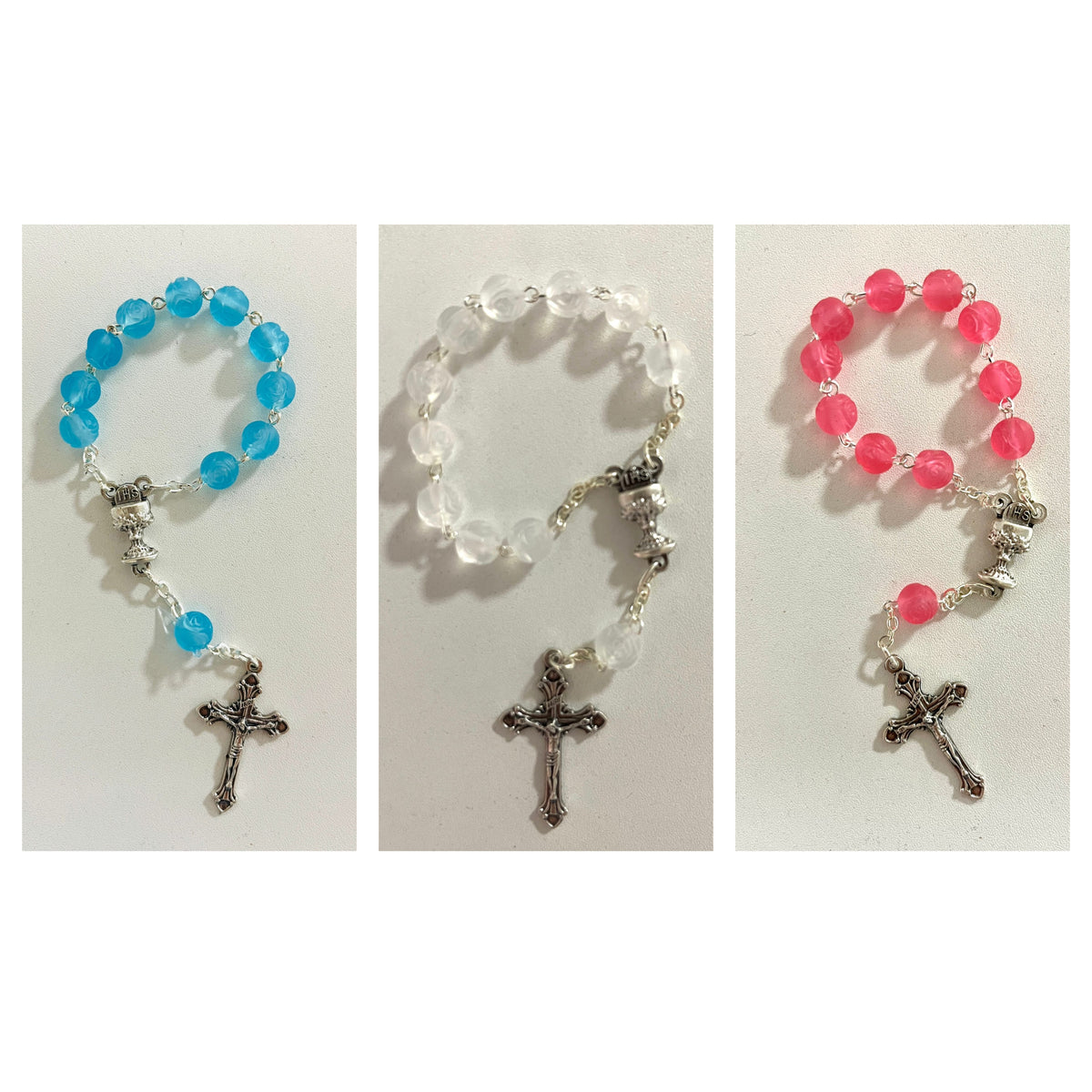 Rosary Diecina - Rubber Beads — Bow & Ribbon