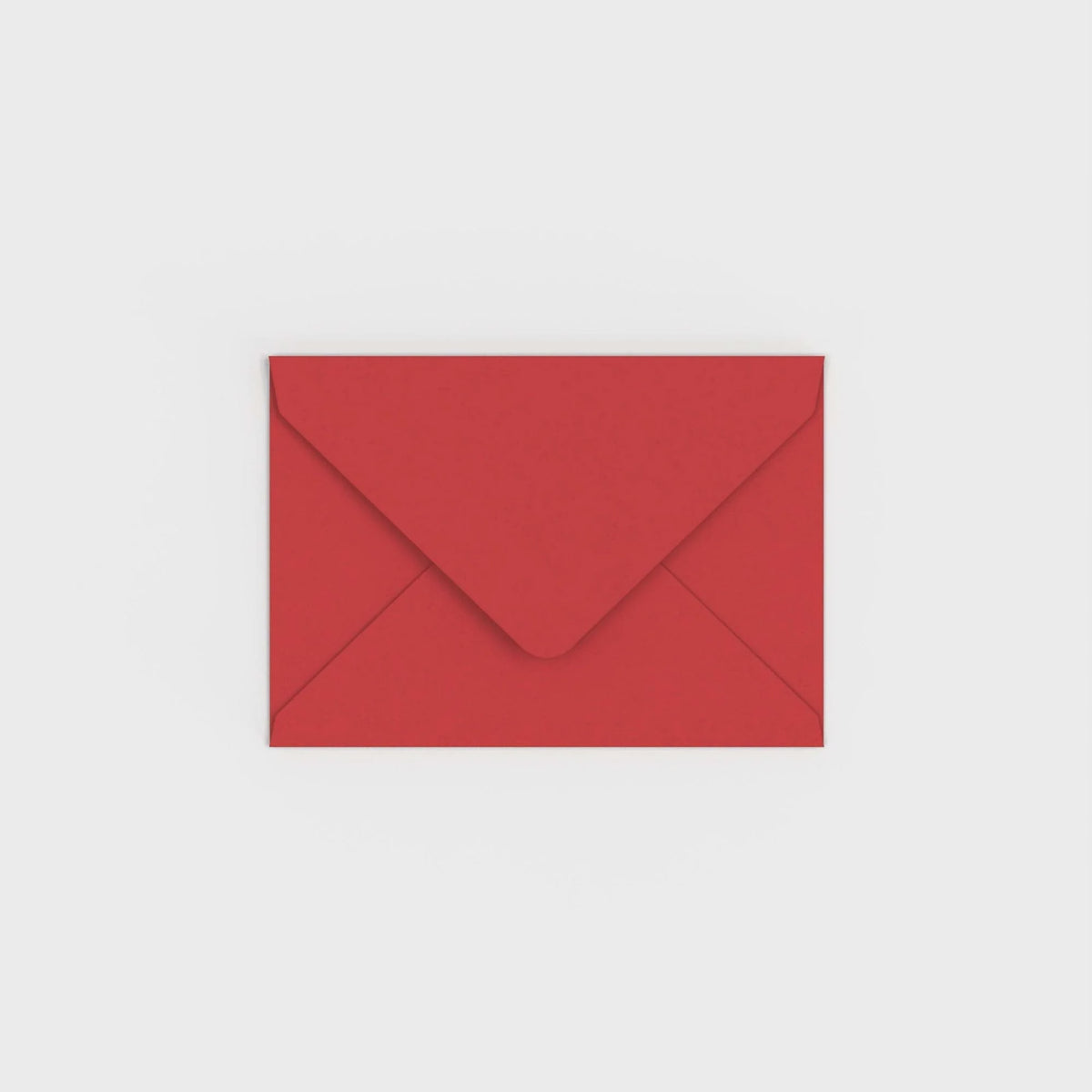 Envelope - Cherry Red Matte - A6 (114X162mm) — Bow & Ribbon