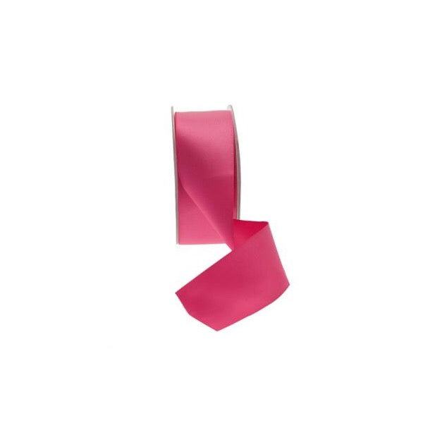 Satin Ribbon - 38mm - Cerise — Bow & Ribbon