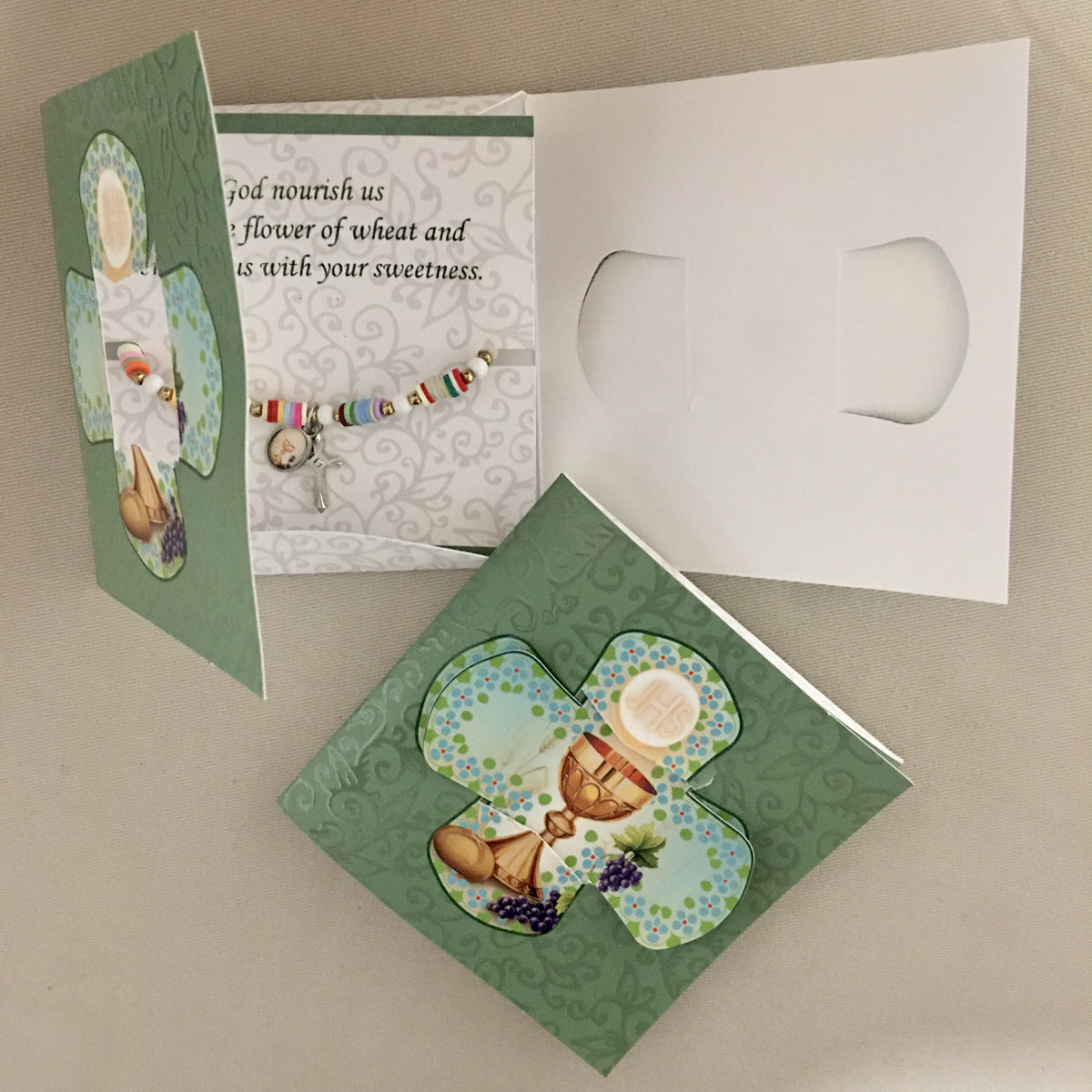Bracelet Holy Communion — Bow & Ribbon