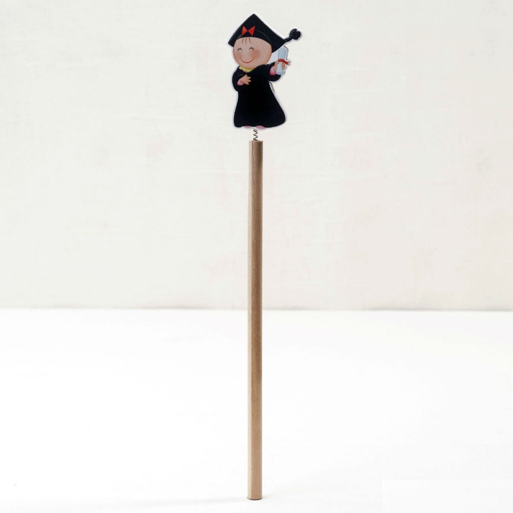 Graduation Pita Pencil — Bow & Ribbon